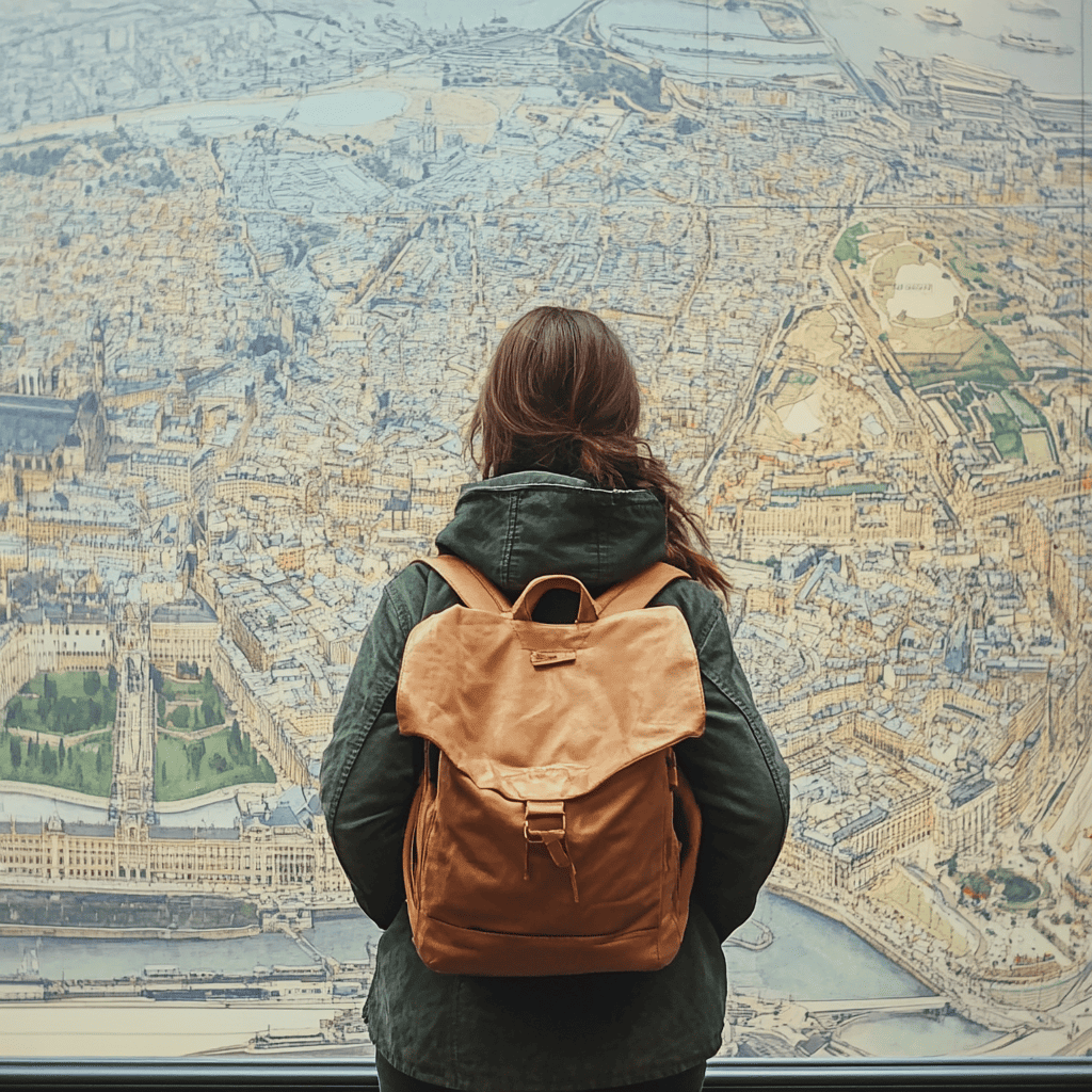 Understanding Tourist Guide Maps - Being Brandi Runnels